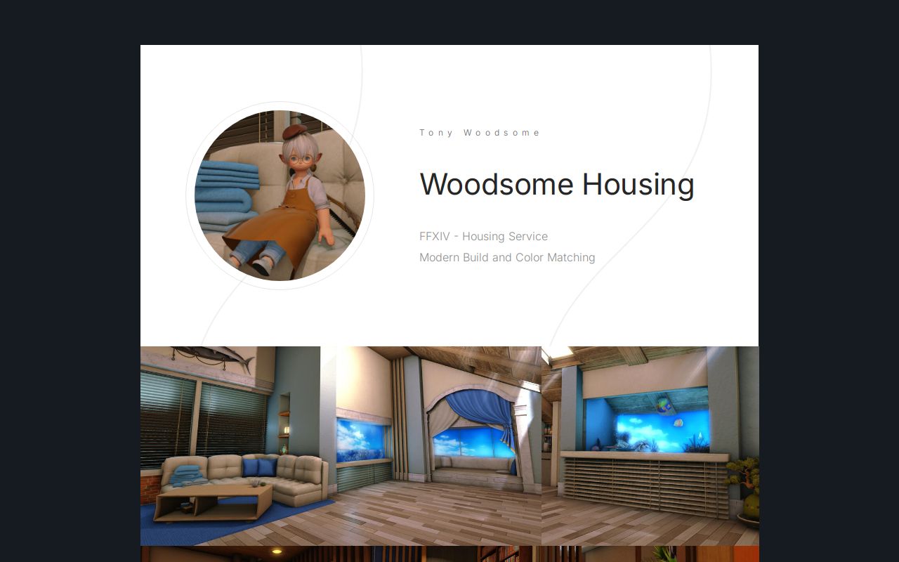 Woodsome's Housing Gallery